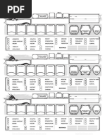 Byte - Character Sheet | PDF | Ballistics | Warfare
