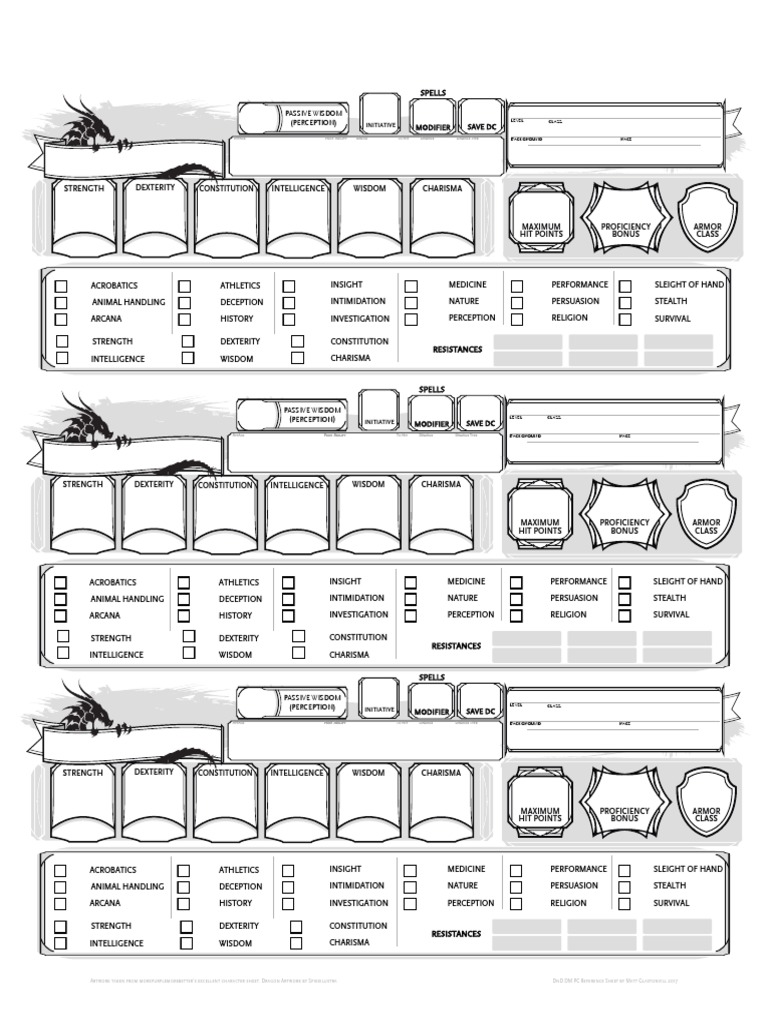 Passive Wisdom (Perception) : Spells | PDF | Role Playing Games | Gaming