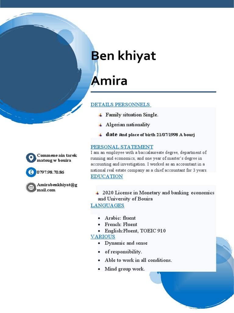 CV 2021 | PDF