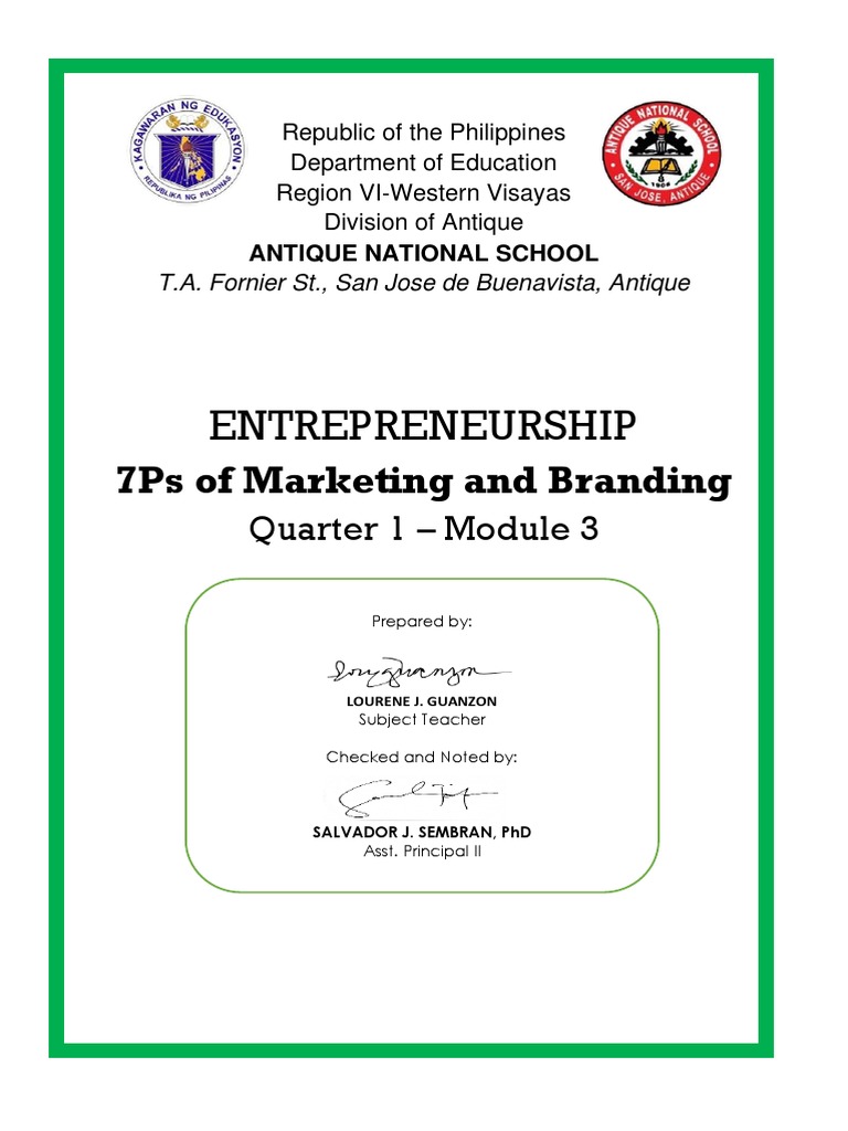 Module 3 7Ps of Marketing Mix and Branding | PDF | Brand | Marketing