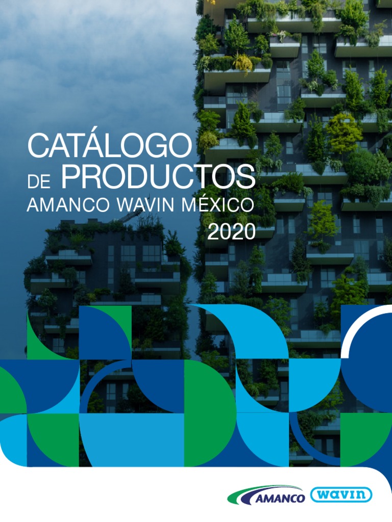 Catálogo de Productos Amanco Wavin - 2020 | PDF | Tubería (transporte ...
