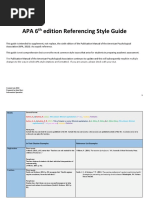 APA Referencing Abbreviations Guide | PDF