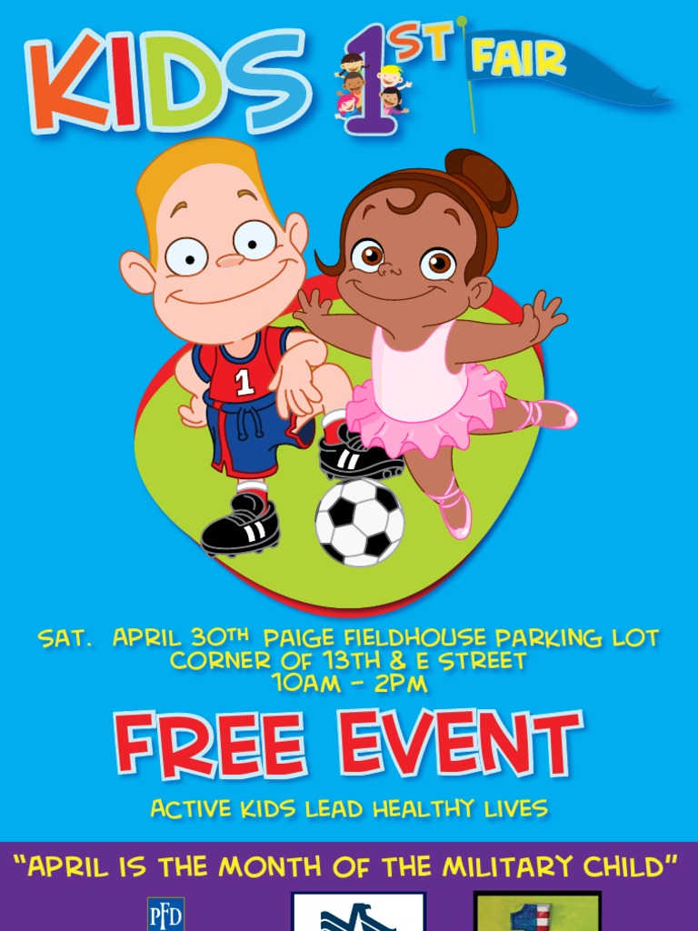 Kids First Fair Poster 30 APR | PDF