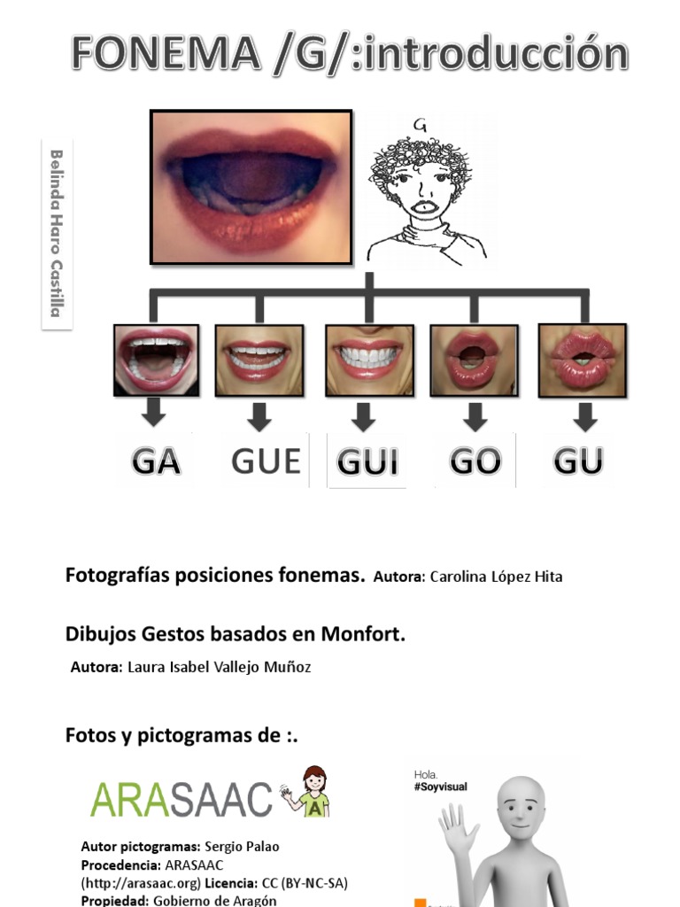 Fonema G Introduccion Version Ampliada | PDF
