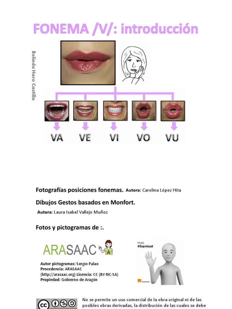 Fonema V Introduccion | PDF