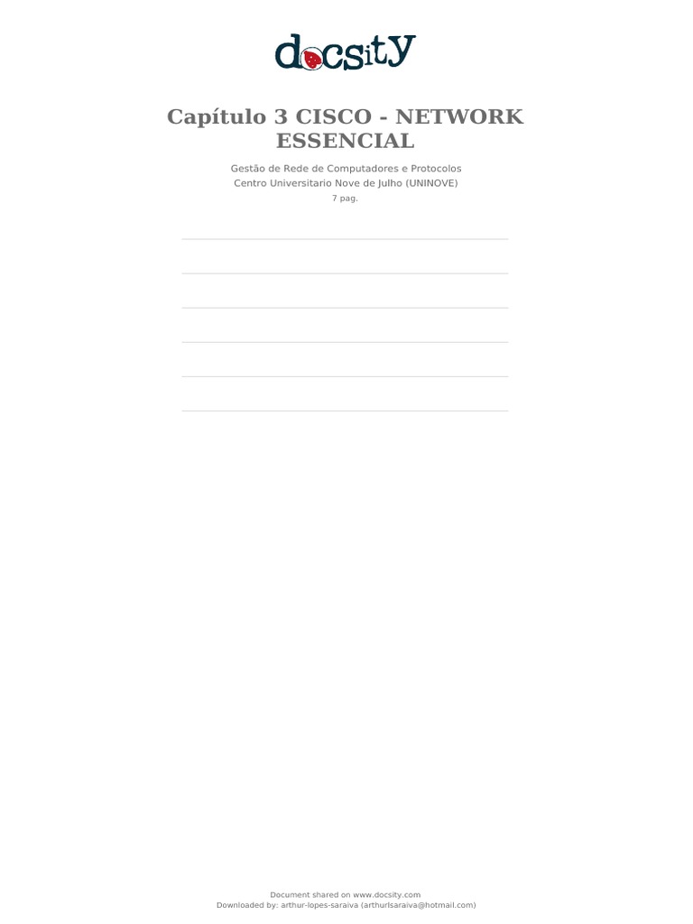 Capitulo 3 Cisco Network Essencial | PDF | Rede de computadores | Suíte ... Capitulo 3 Cisco Network Essencial | PDF | Rede de computadores | Suíte ...