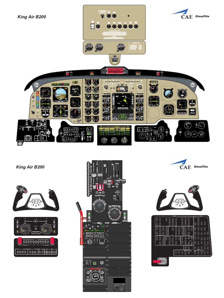 BE20 Panel Art | PDF | Aerospace Engineering | Aviation