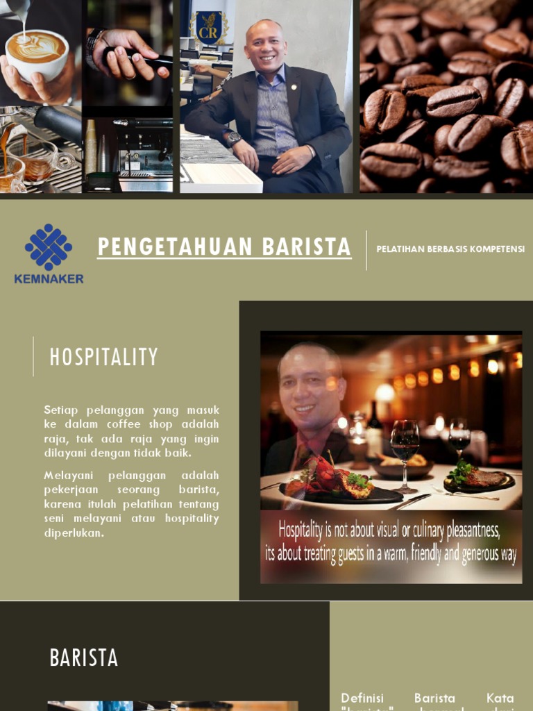 Pengetahuan Barista | PDF