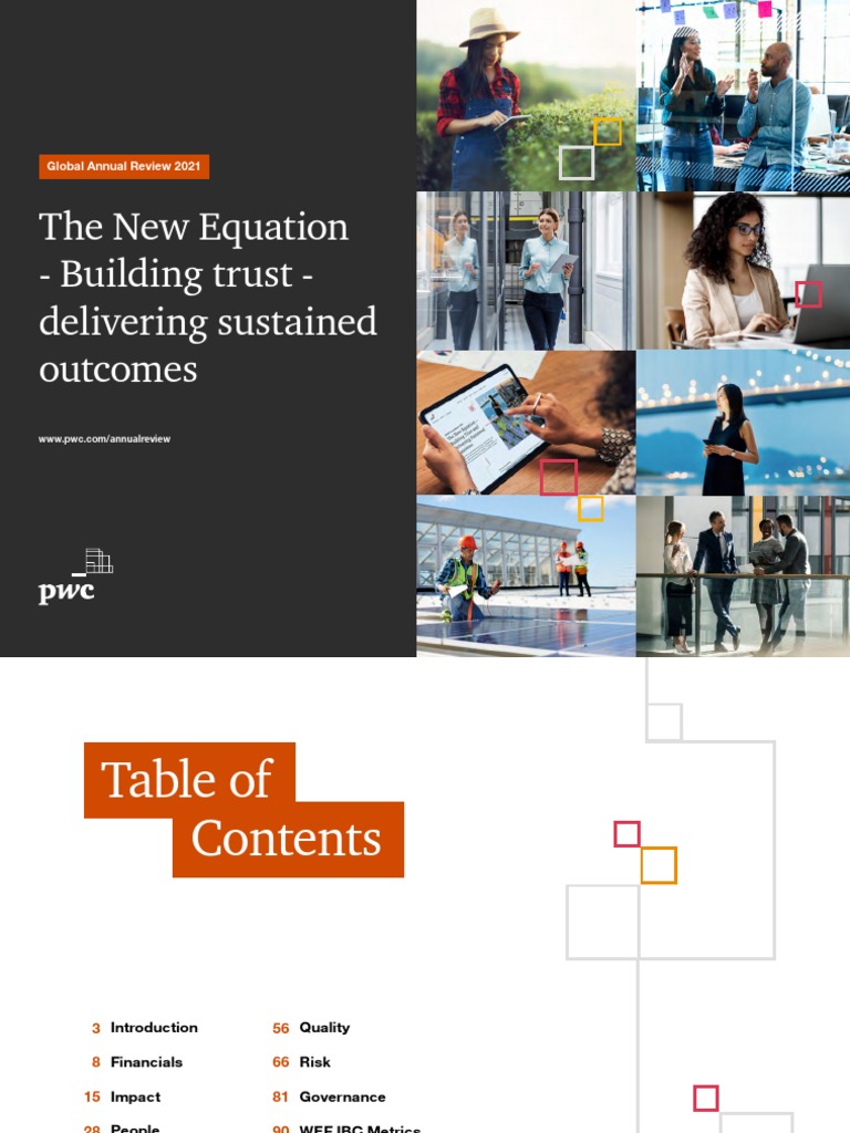 PWC Global Annual Review 2021 | PDF | Taxes | Pricewaterhouse Coopers