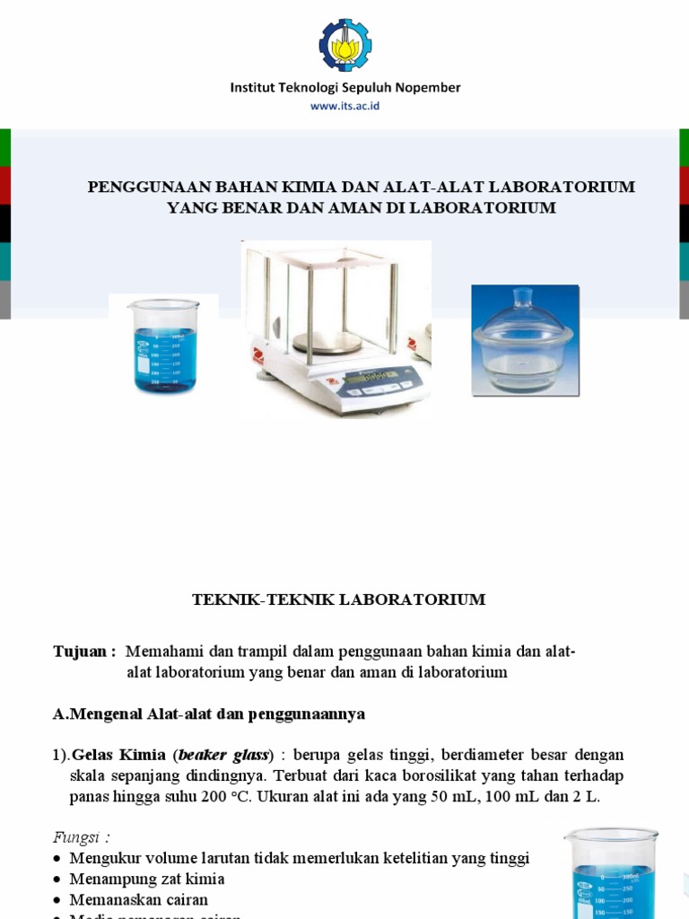 Alat Laboratorium dan Fungsinya | PDF