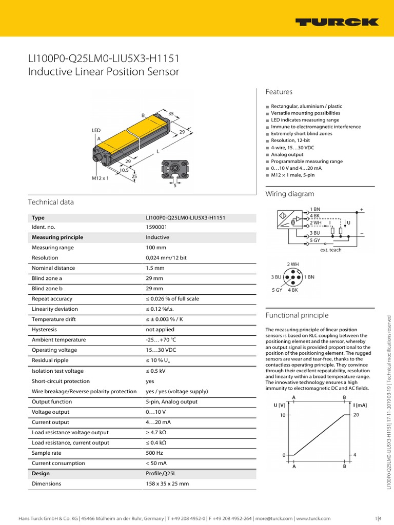Comprehensive Technical Specifications and Mounting Instructions for ...