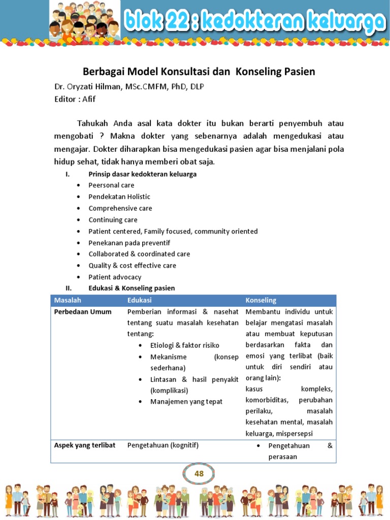Model Stott & Davis dalam Konsultasi | PDF