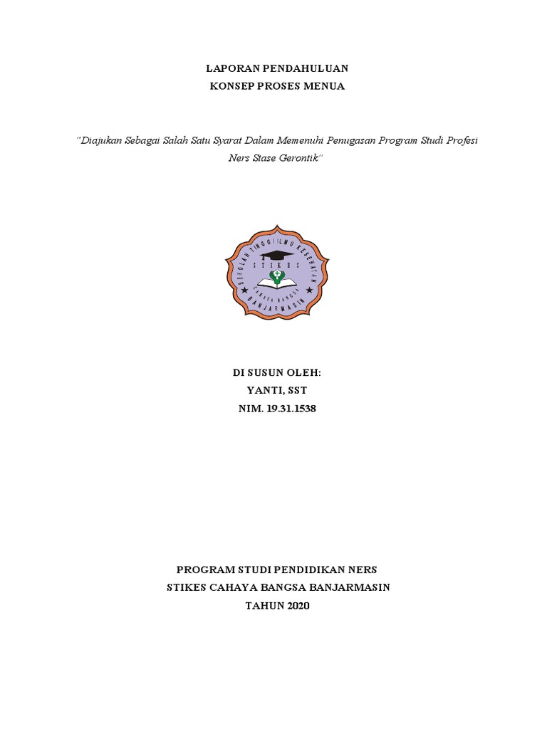 Proses Menua pada Lansia | PDF