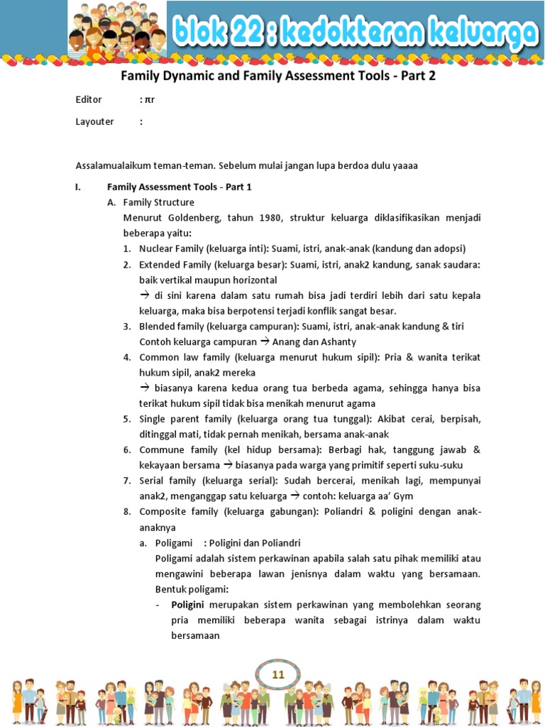 2 - Family Dynamic and Family Assessment Tools - Dr. Icha - Pirrda | PDF | Kesehatan Holistik