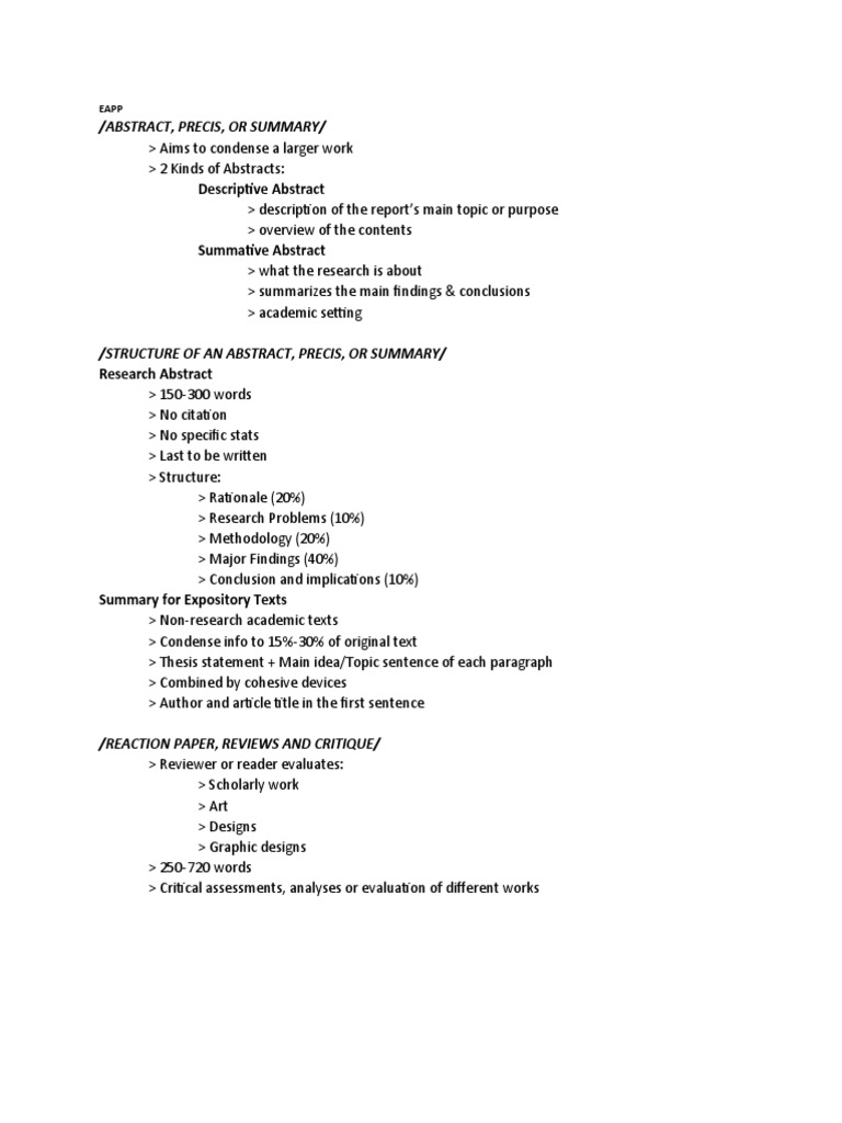 Eapp Reviewer | PDF | Chart | Abstract (Summary)