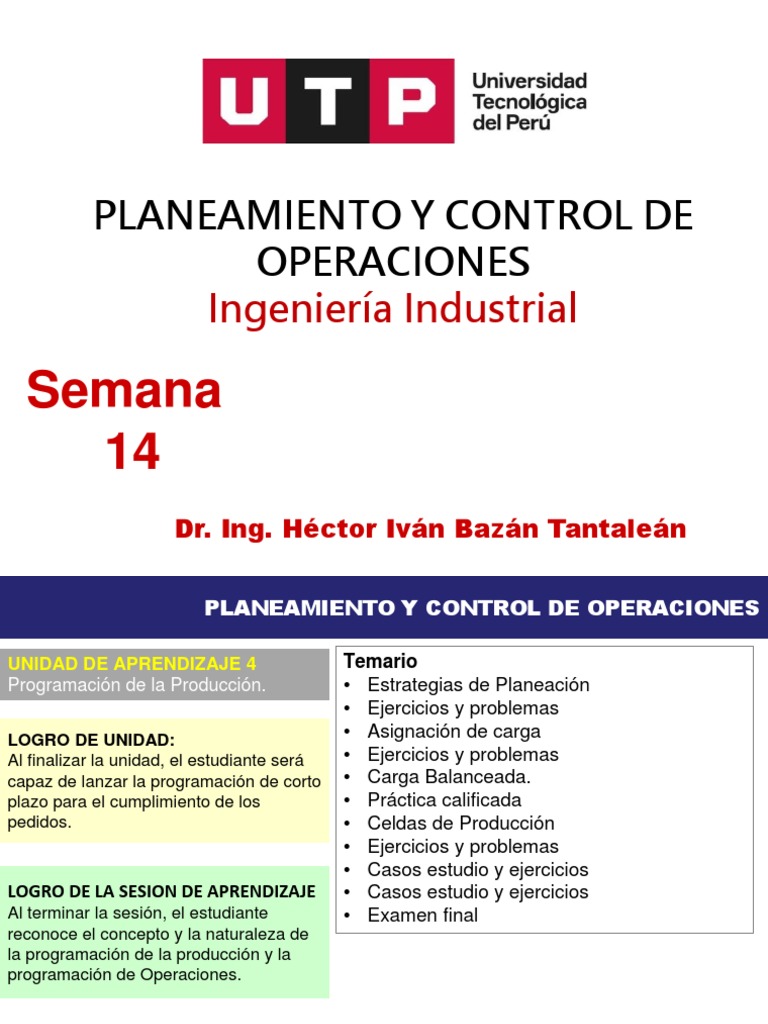 S14.s2 - Material - Asignación de Carga | PDF | Planificación | Inventario