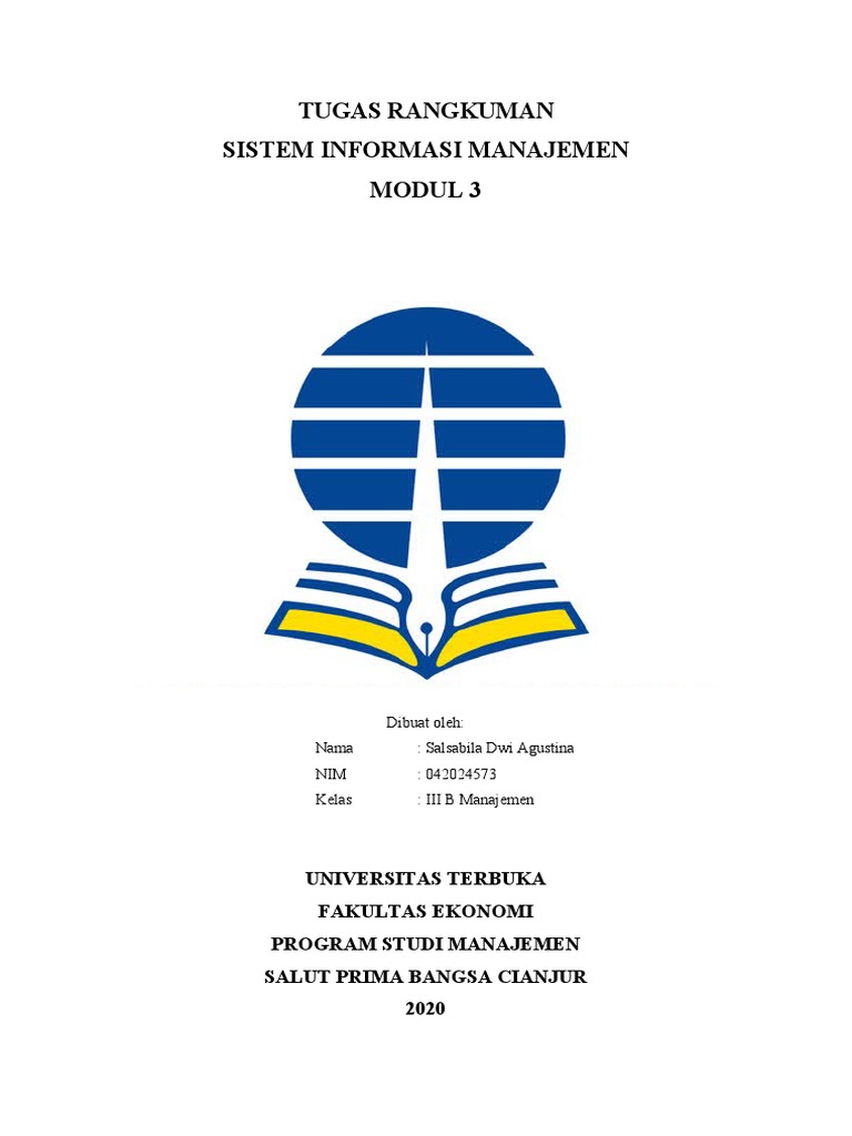 Tugas Rangkuman Modul 3 | PDF