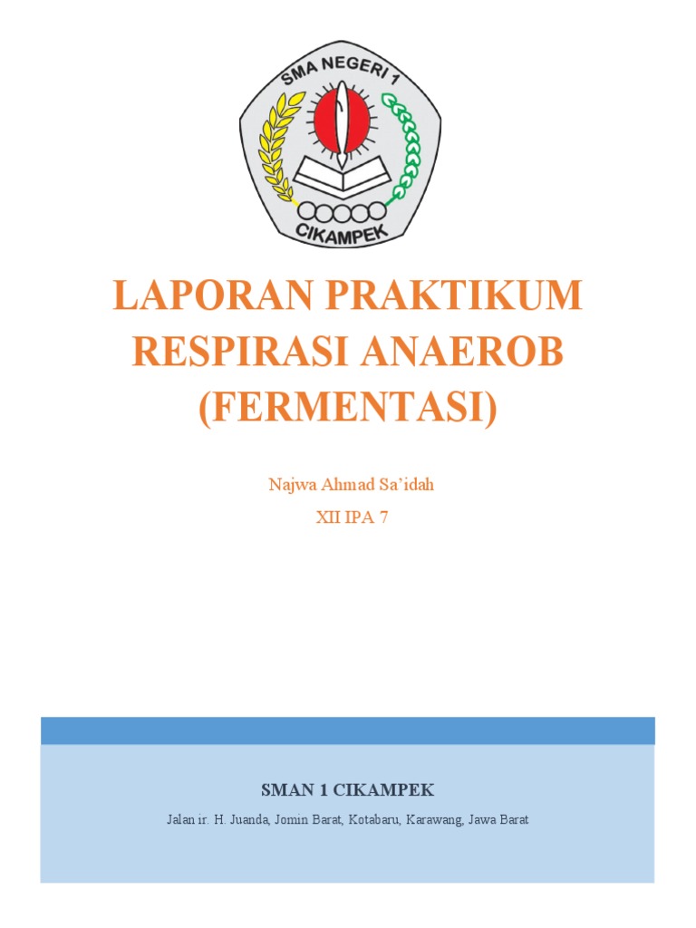 Laporan Praktikum Fermentasi Alkohol | PDF