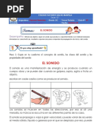 Guia 3sonidos | PDF | Sonido | Naturaleza