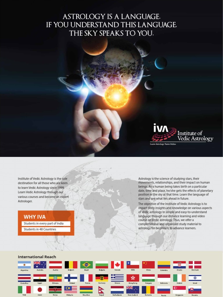 Astrology Is A Language. If You Understand This Language, The Sky ...