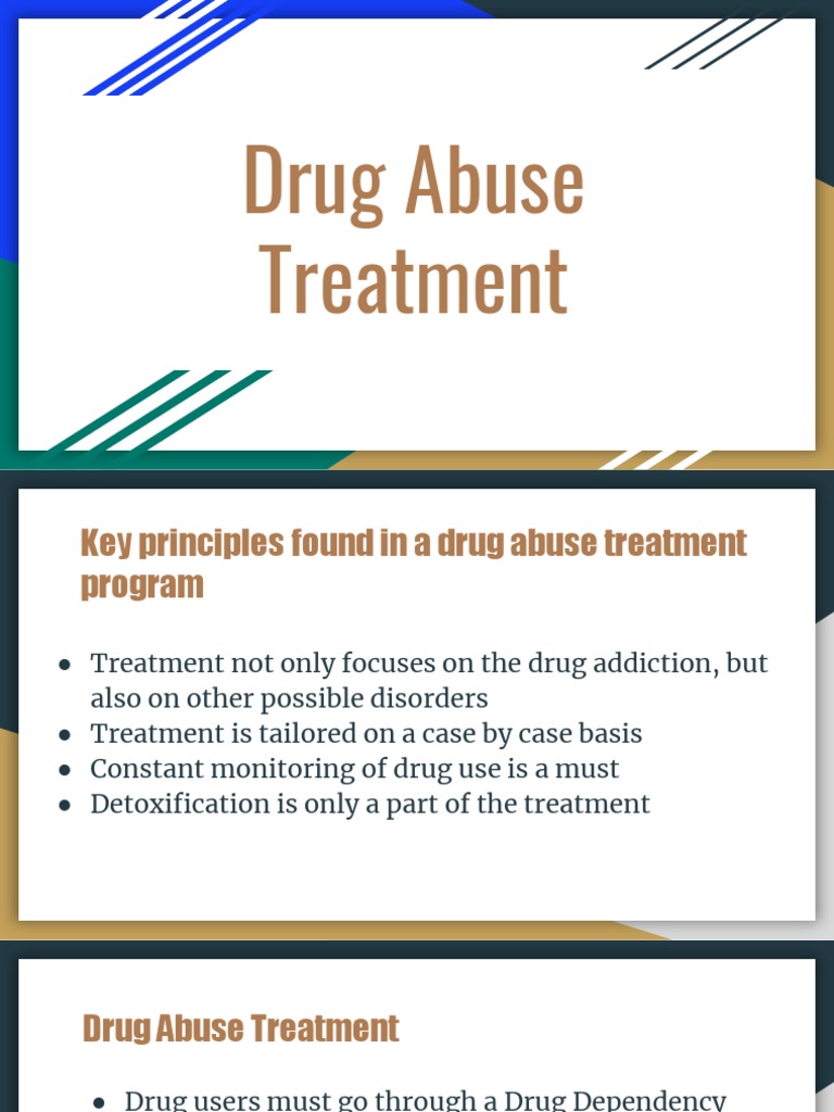 A Comprehensive Overview of Drug Abuse Treatment Modalities and ...