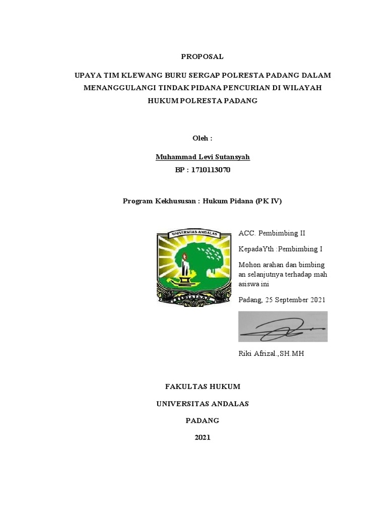 Acc Proposal 1 (Levi) | PDF