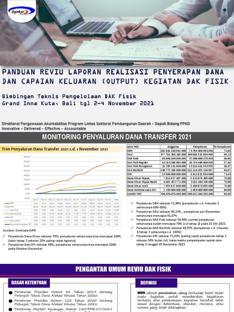 3.materi Reviu Dak Fisik 20211102 1 - BPKP | PDF