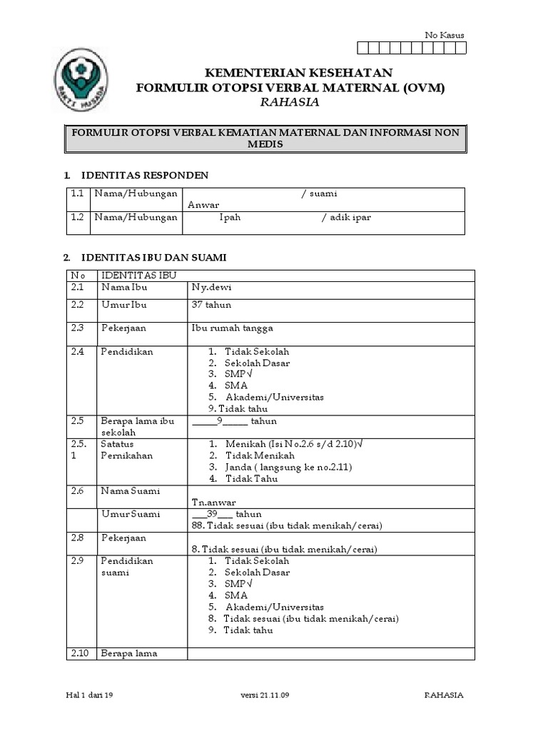 Ovm Dewi Anwar | PDF