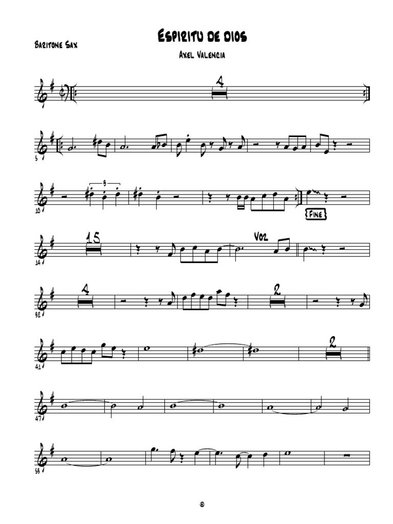 Axel Valencia - Espiritu de Dios | PDF