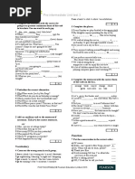 Speakout 2ed Pre-Intermediate WorkBook Answer Key | PDF