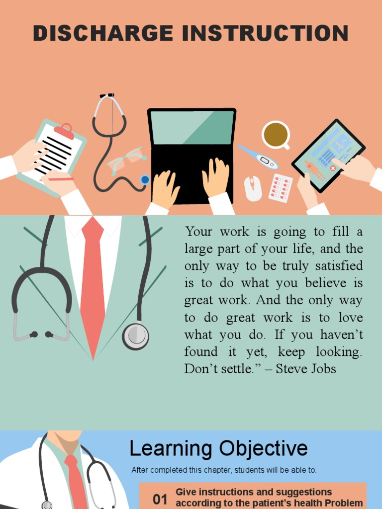 Discharge Instruction | PDF | Patient | Therapy