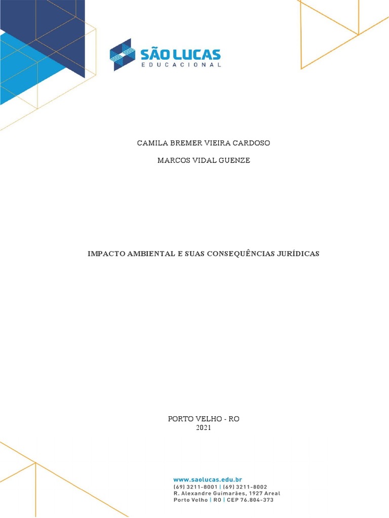 Modelo Projeto TCC | PDF