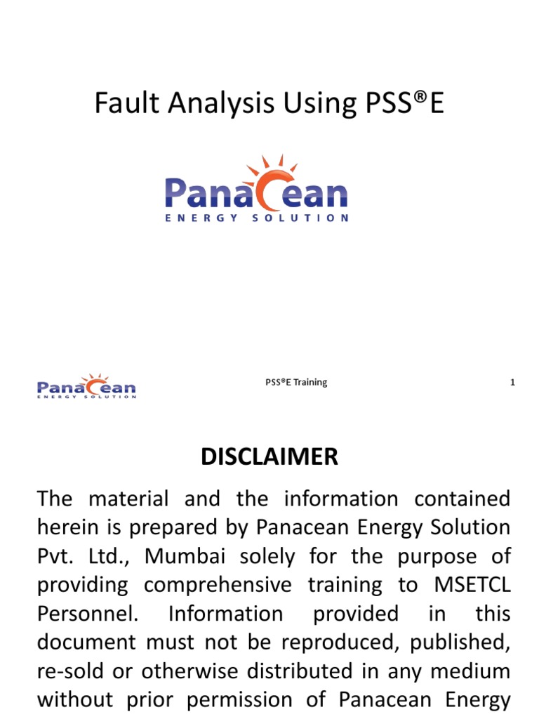 Fault Analysis PSSE | PDF | Force | Physical Quantities