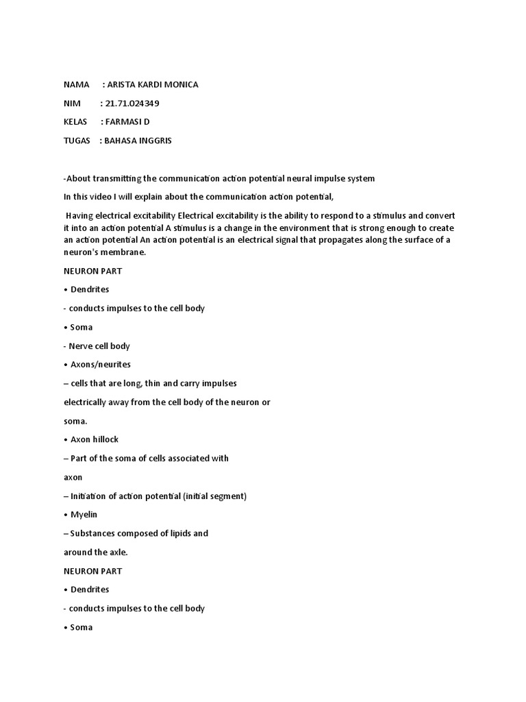 Ygggb | PDF | Action Potential | Neuron