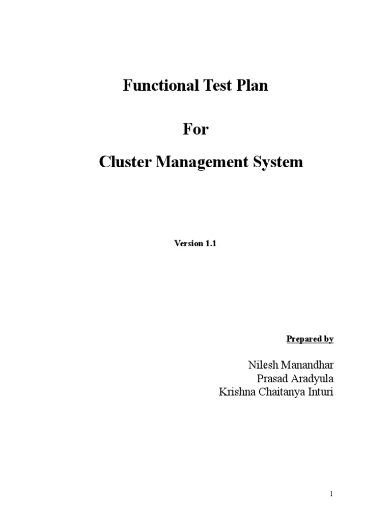 Test Plan Template 12 | PDF | Software Testing | Information Age