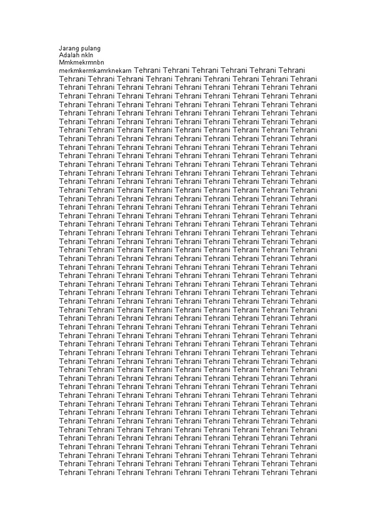 Tehrani Tehrani Tehrani Tehrani Tehrani Tehrani: Jarang Pulang Adalah NKLN Mmkmekrmnbn ...