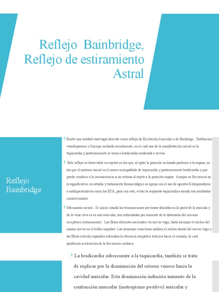 Reflejos Bainbridge 1 | PDF | Corazón | Nervio vago