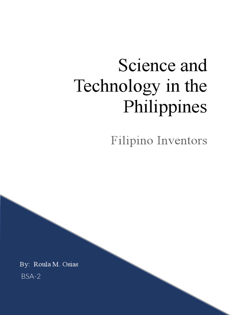 Science and Technology in The Philippines | PDF | Photovoltaics | Engines