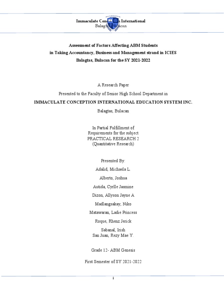 Chapters 1-5 Research Paper Sample | PDF | Motivation | Motivational