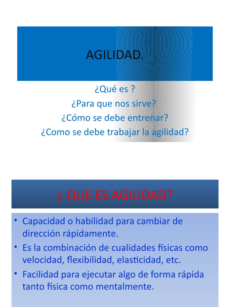 Agilidad | PDF