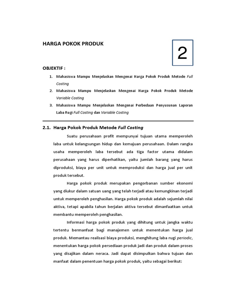 Topik 2 HPP | PDF