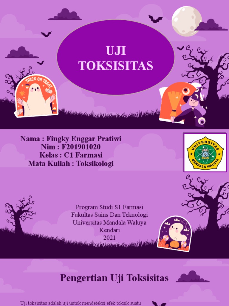 Toksikologi - Fingky Enggar Pratiwi - c1 Farmasi | PDF