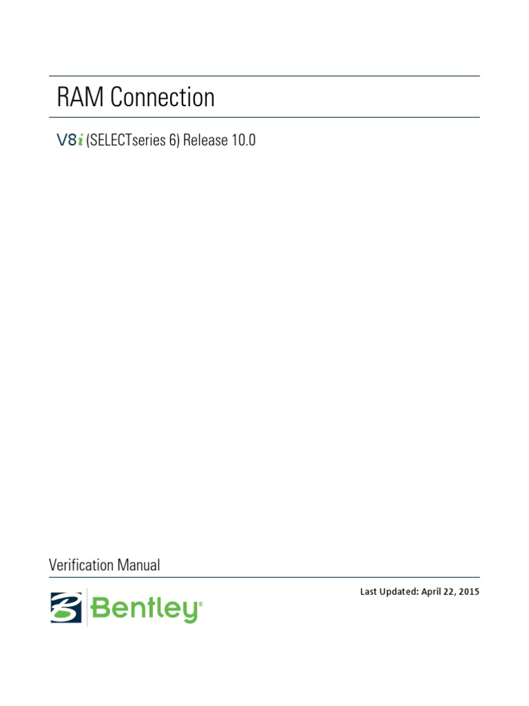RAM Connection Verification Manual | PDF | Beam (Structure) | Welding