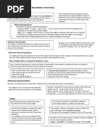 GCSE Chemistry Equation Sheet | PDF | Teaching Methods & Materials