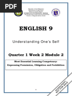 ENGLISH 9 Q1 W4 Mod4 Using Conditionals in Expressing Arguments | PDF | Essays | Argument