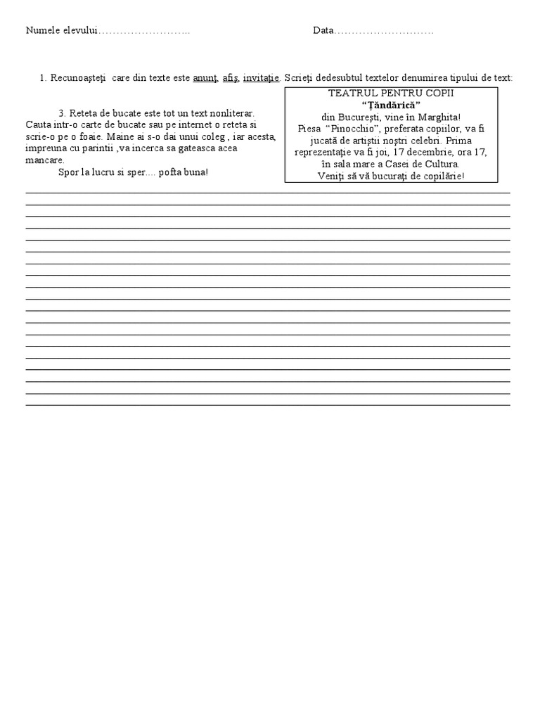 Textul Nonliterar | PDF