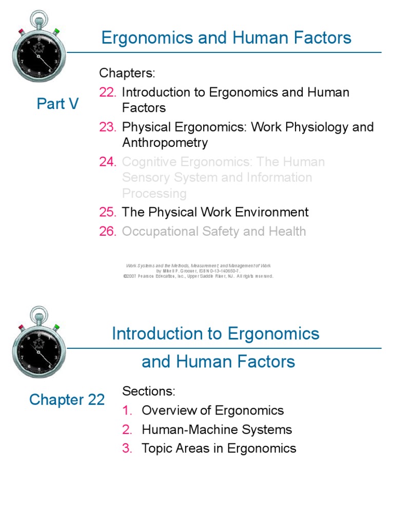 Ergonomics and Human Factors | Download Free PDF | Human Factors And ...