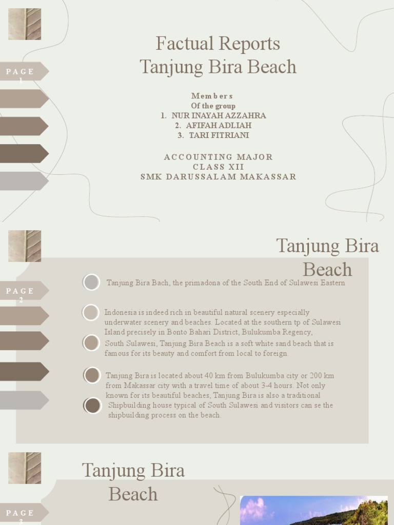 Factual Reports | PDF | Tourism | Hospitality Industry