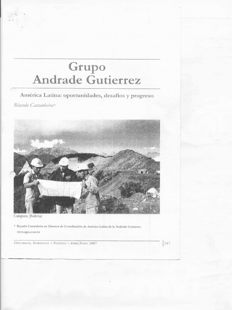 Andrade Gutierrez | PDF