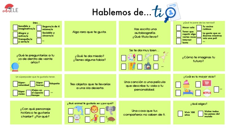 Hablemos de Ti | PDF